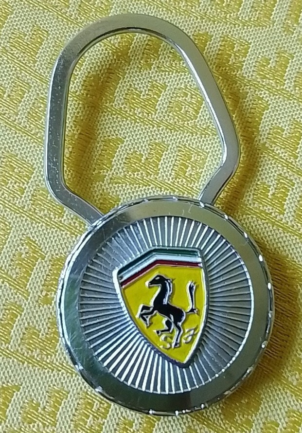 1970s Ferrari 1 x Ferrari Ragni Keychain, Keyfob- FERRARI Dino,FERRARI ...