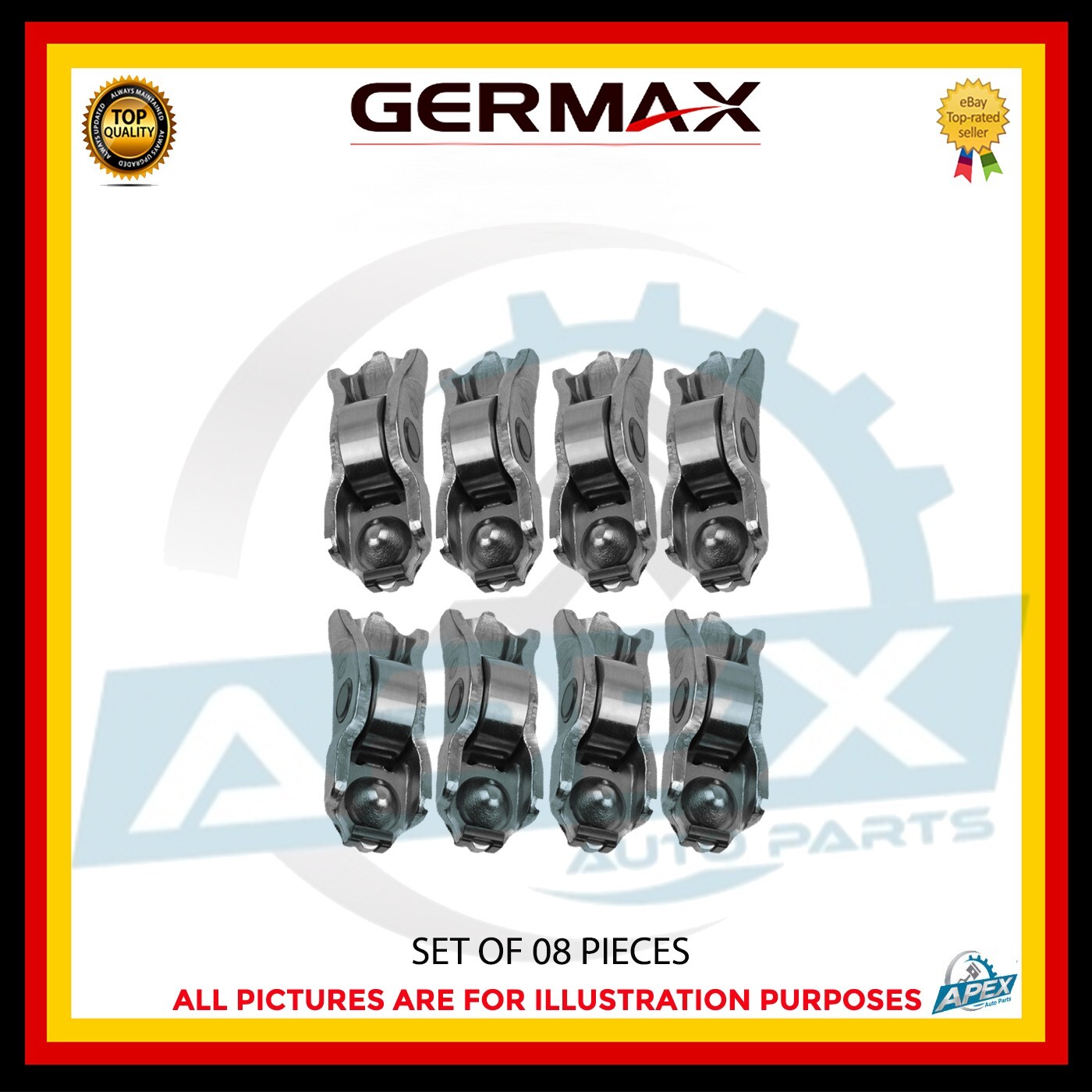 ROCKER ARMS FOR AUDI-SEAT-SKODA-VOLVO-VW 1.4 TSI TFSI ENGINE 036109411E ...