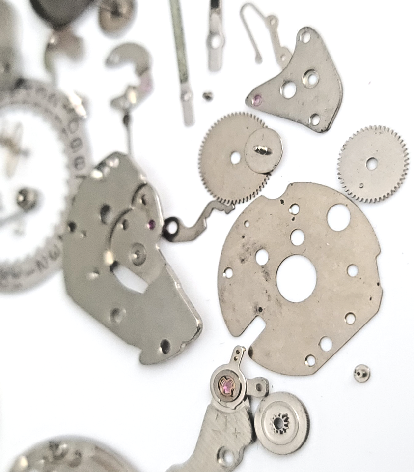 A010: Seiko 7009A Automatic Movement Parts Lot Plates Wheels Date | eBay