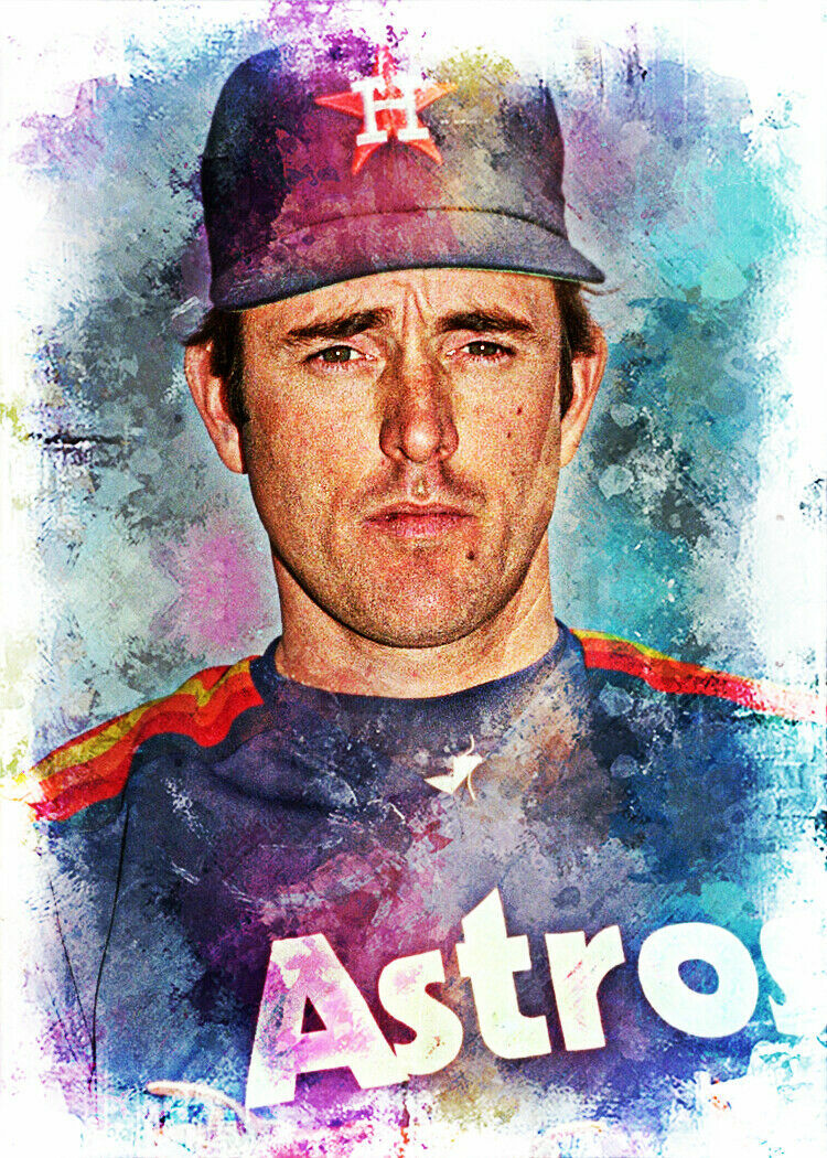 2021 NOLAN RYAN HA 4/5 ORIGINAL PRINT ART SKETCH CARD ARTIST SIGNED | eBay