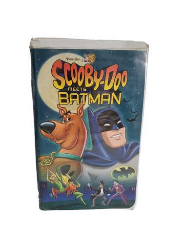 Scooby Doo Meets Batman VHS Video Tape 2002 Hanna Barbera Warner Bros ...