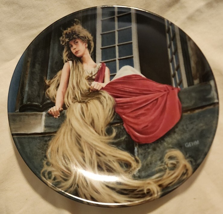 Rapunzel Porcelain Collector Plate | eBay