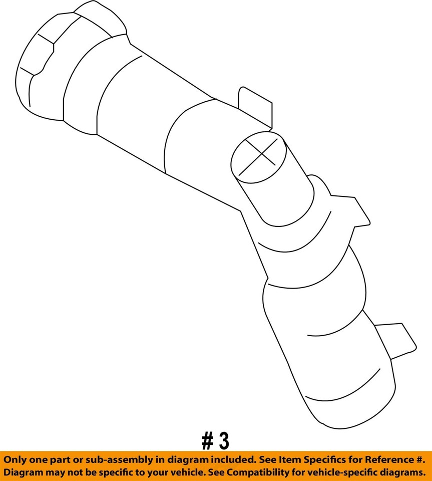 LAND ROVER OEM 06-12 Range Rover Cooling Water Pump-Hose PCH501820 | eBay