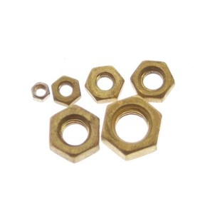 50pcs Metric Thread M1.5/M1.6/M2/M2.5/M3/M4/M5 Pitch Brass Hex Nuts | eBay