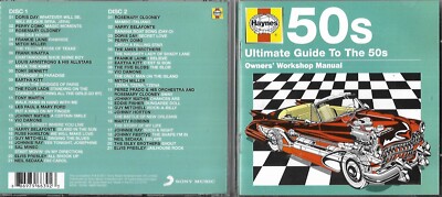 2 CD 42T 50's PRESLEY/BENNETT/EARTHA KITT/BELAFONTE/SEDAKA/FRANKIE ...