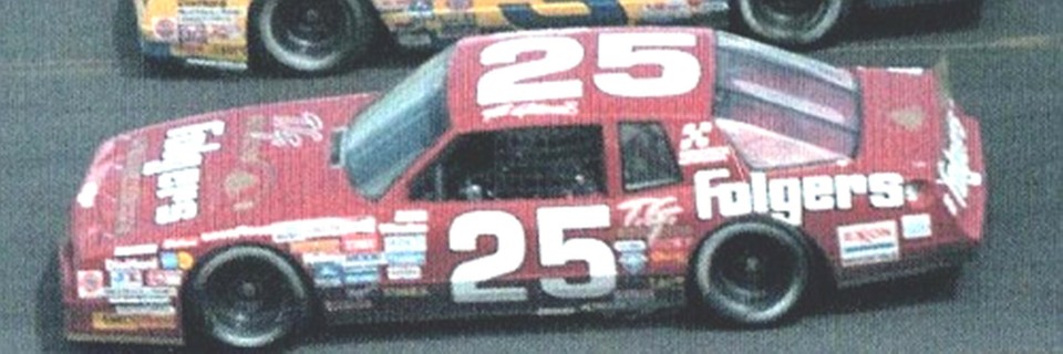 NASCAR DECAL #52 FOLGERS 1987 CHEVROLET MONTE CARLO JIMMY MEANS 1/24 ...
