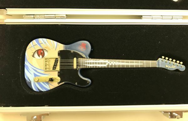 Evangelion 1/8 Guitar Model Type 02 Ayanami REI Telecaster Japanese ...