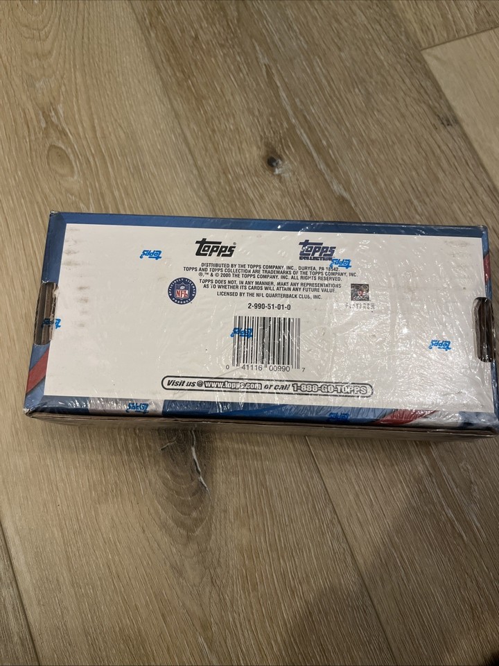 2000 TOPPS FOOTBALL FACTORY SEALED SET NFL COMPLETE ROOKIES HOF 400 ...