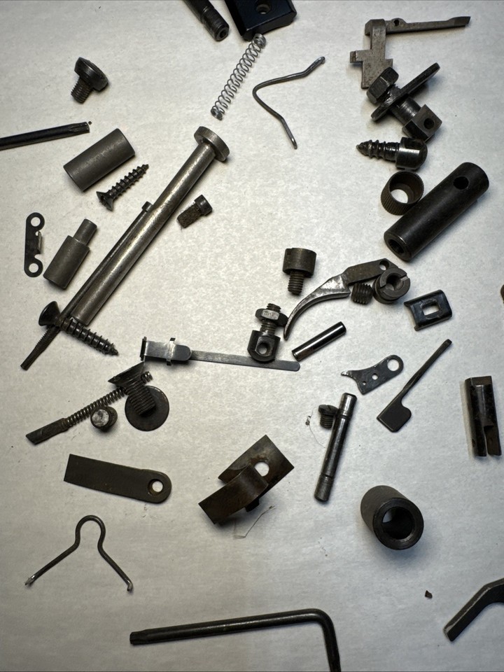 HUGE Lot Antique Gun Parts, Gunsmith,misc All Screws, Pins, Mounts ...
