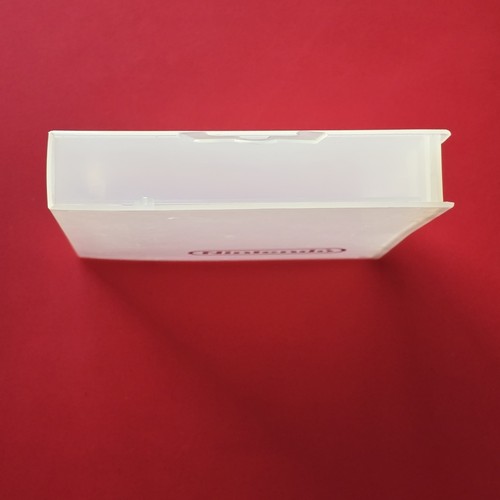 Original Official Nintendo NES Hard Shell Clear Red Logo Plastic Game ...