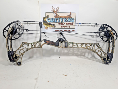 Mathews Phase 4 25.5-30" Draw 50-70 lbs Compound Bow w/ Mathews Rest ...
