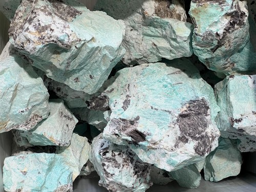 Extra Quality Amazonite Boulders (4-10 Inches) Large Rough Raw Crystal Stones | eBay