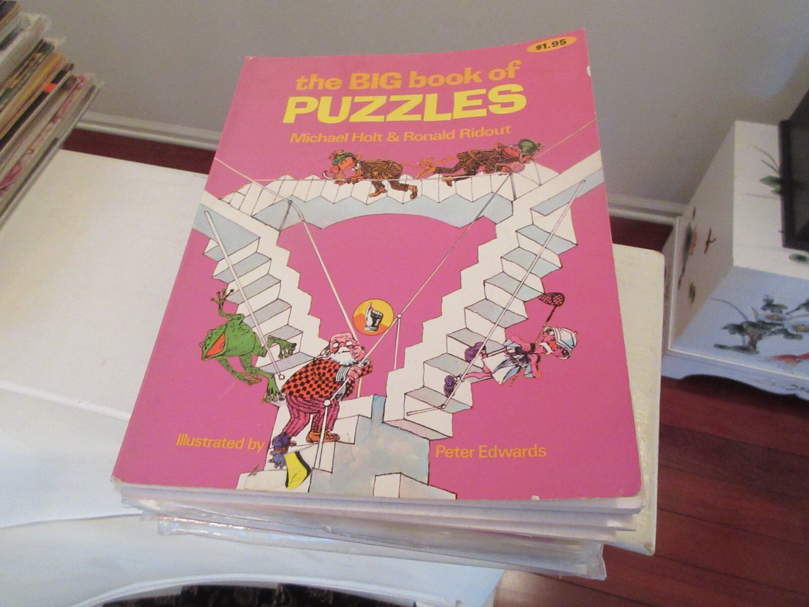 The Big Book of Puzzles Michael Holt and Ronald Ridout 1972 Illustrated ...
