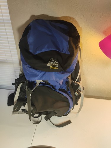 Gregory Forester Hiking Backpack Size Small Blue/Black | eBay