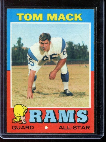 1971 Topps Football # 94 Tom Mack (NM-MT) Near Mint to Mint | eBay