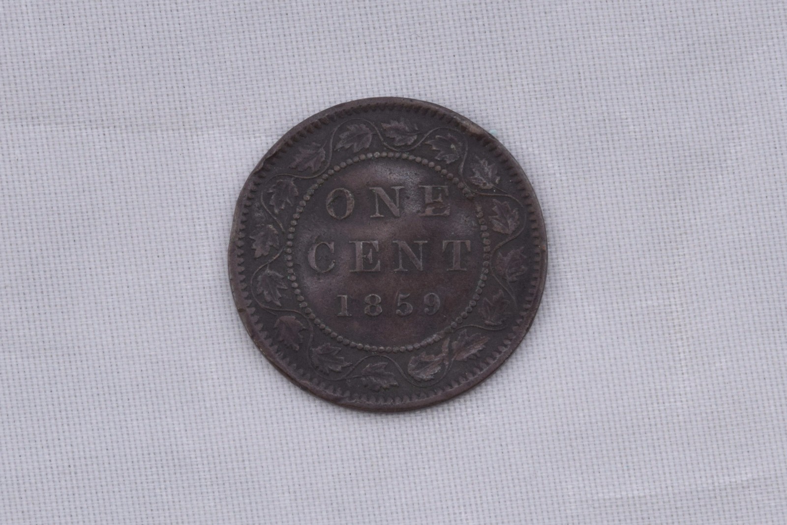 1859 Canada Large One Cent Coin Victoria Dei Gratia Regina | eBay
