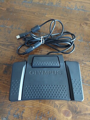 Olympus RS31 Foot Switch for Professional Dictation System for PC Mac ...
