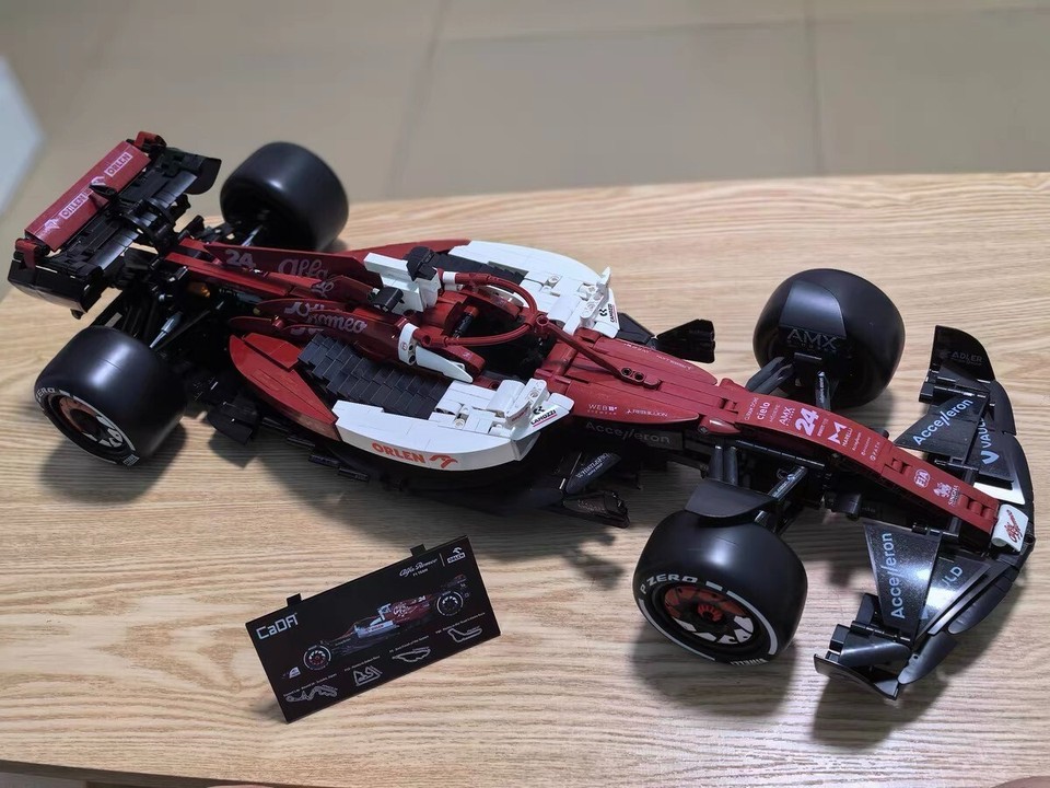 1/8 Alfa Romeo Formual One Model Kits F1 Building Blocks Racing Gift ...