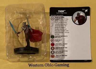 Heroclix Thor #006 NEW Marvel Thor Ragnarok Single Figure | eBay