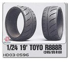 Hobby Design 1/24 Toyo Tire R888R 245/35 R19 Car Model 03-0596 | eBay