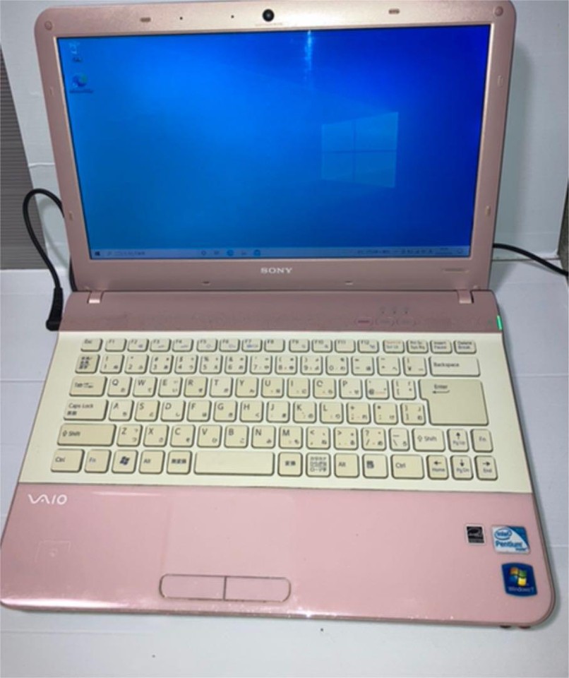SONY VAIO PCG-61311N laptop pink Windows 10 home appliances laptop ...
