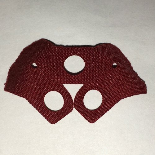 LEGO Star Wars Minifig Armor Pauldron Cloth Double Dark Red Minifigure ...