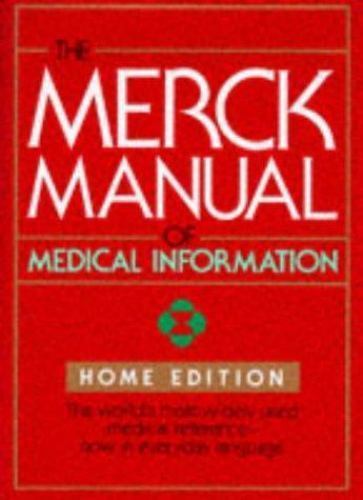 The Merck Manual of Medical Information- 9780911910872, Merck Co ...