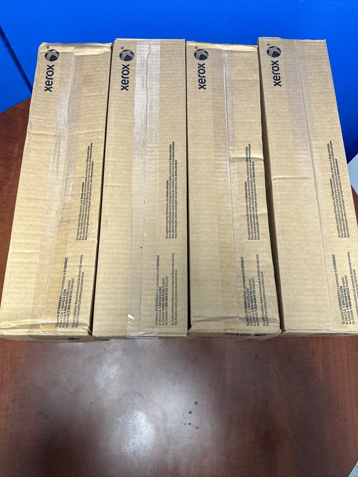 4 pcs GENUINE XEROX DRUM CARTRIDGE 013R00662 WORKCENTRE 7525 7530 7535 ...