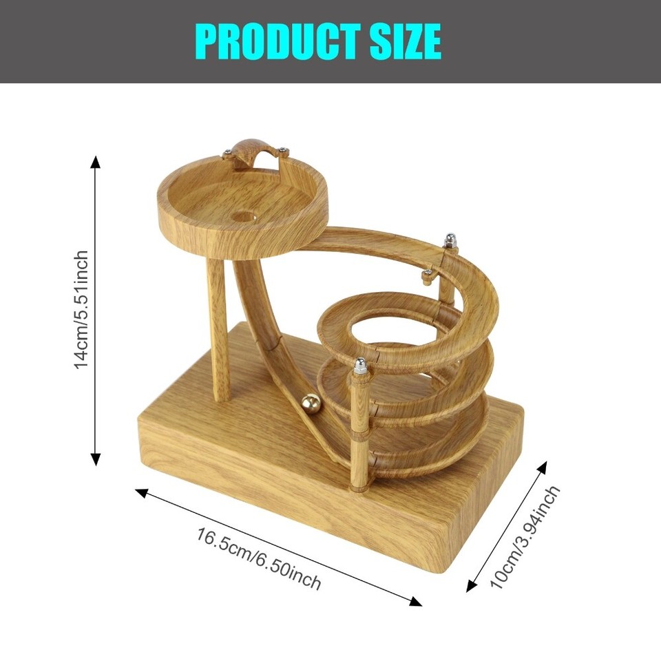 Kinetic Art Perpetual Motion Machine Desktop Decoration Toy Type C USB ...