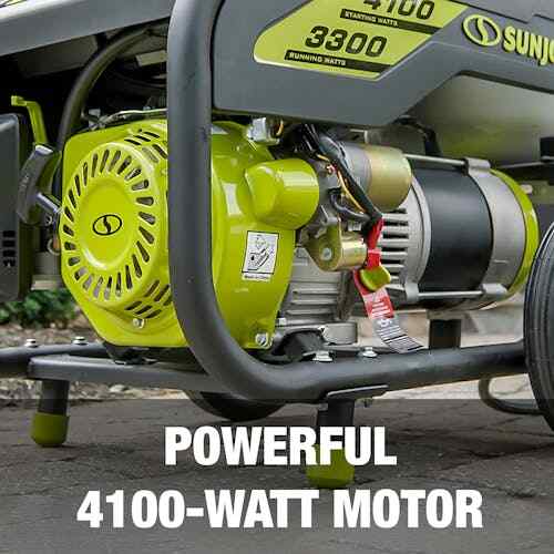 Power Joe Portable Electric Start Propane 4000W Generator Bundle ...