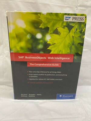 SAP BusinessObjects Web Intelligence: The Comprehensive Guide, Hardcover 4th Ed. 9781493215478| eBay