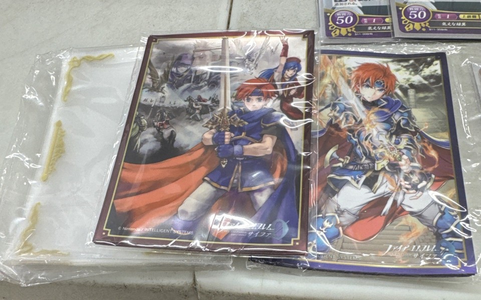 Fire Emblem Cipher Roy Purple Deck Japanese With Extra Sleeves And Deck ...