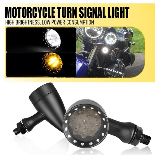 Motorcycle LED Turn Signal Light Blinker For Harley Sportster Iron 1200 ...
