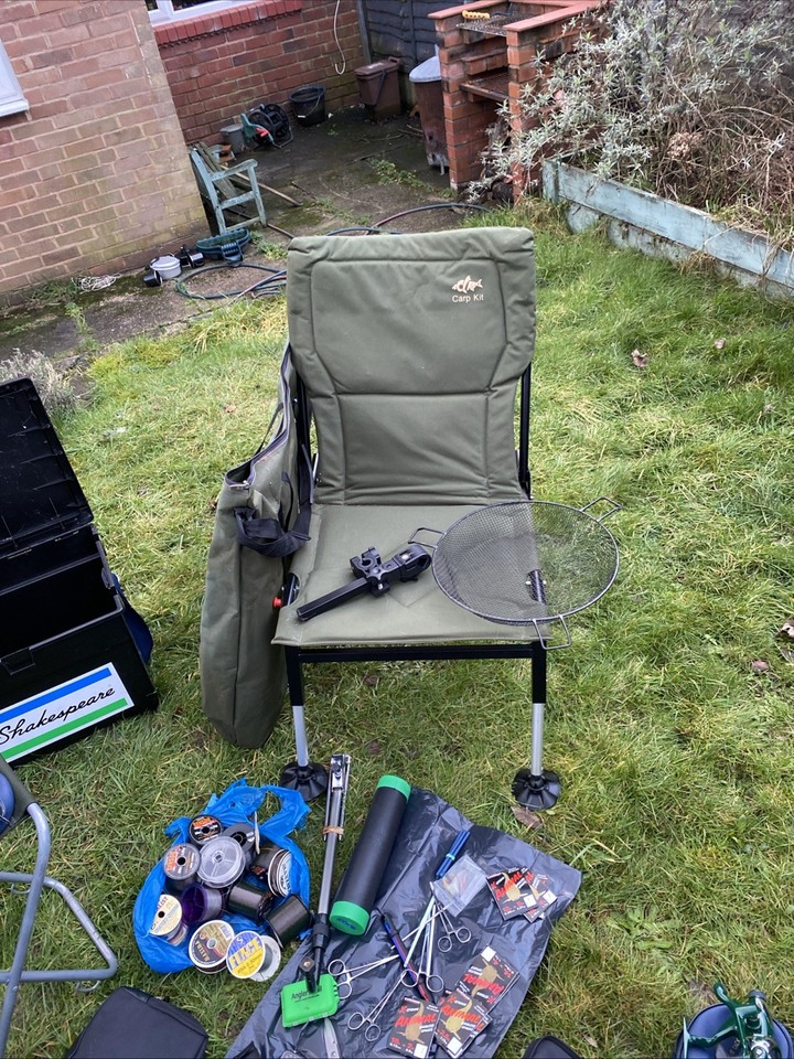 Huge Fishing Tackle/ Gear Job Lot / Course / Carp Fishing | eBay UK