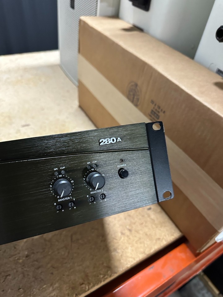 Crown Duel 80W Commercial Power Amplifier 280A | eBay