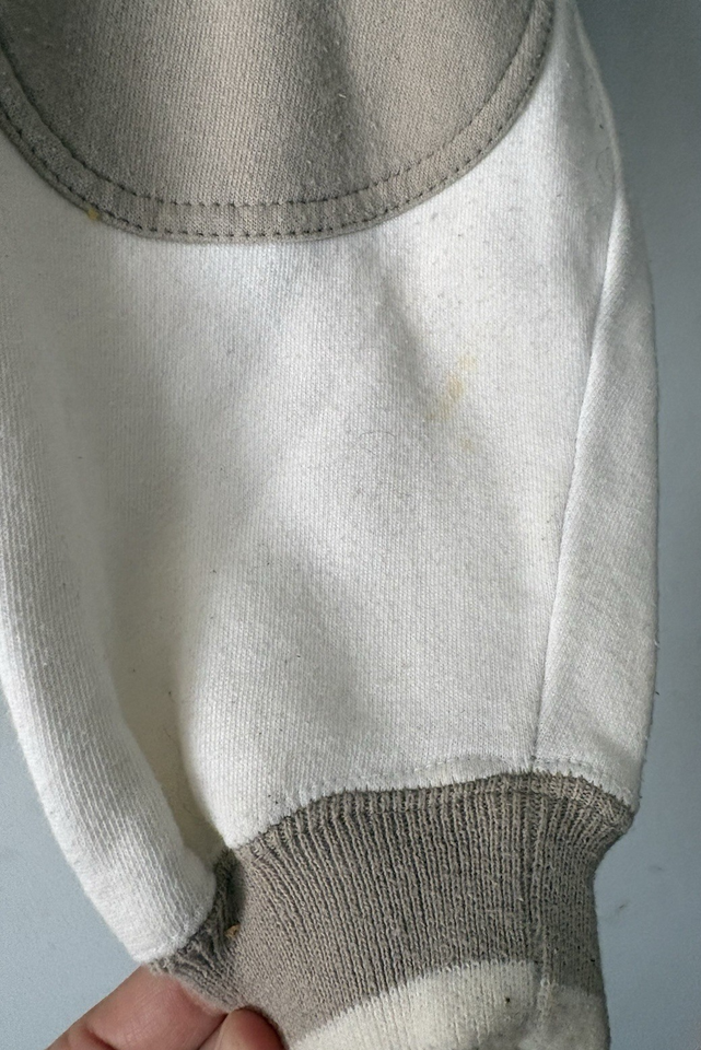 VTG MICKEY INC 1928 CREW SWEATSHIRT UNISEX S-M ELBOW PATCH MOUSE DISNEY ...