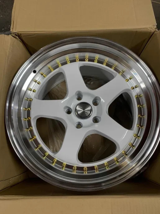New 19 Inch Meister S1 Style Rims Wheels 19x9.5 +22 (5x114.3) CB: 73.1 ...
