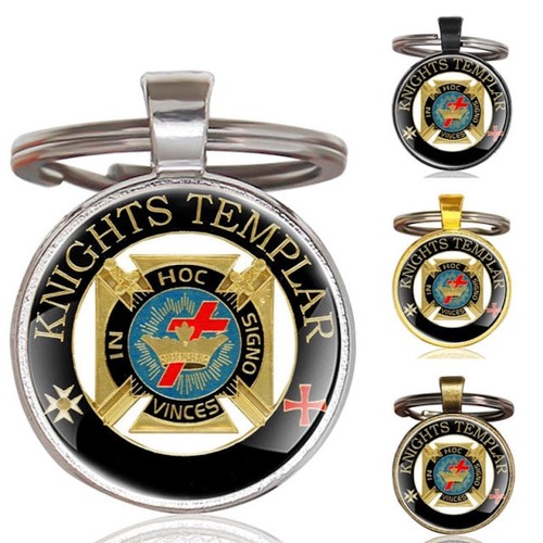 York Rite Knights Templar Crown Masonic Freemason Keyring Keychain | eBay