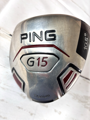 PING GOLF DRIVER PING G15 Driver 10.5° Titanium Serrano 60-S Aldila 211369D6 | eBay