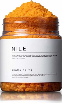 Luxury Natural Sea Salt Aroma Bath Salts Moisturizing NILE Mandarin ...