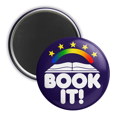 BOOK IT! 2.25" MAGNET 1990s/1980s Pinback Retro Throwback Pizza Hut ...