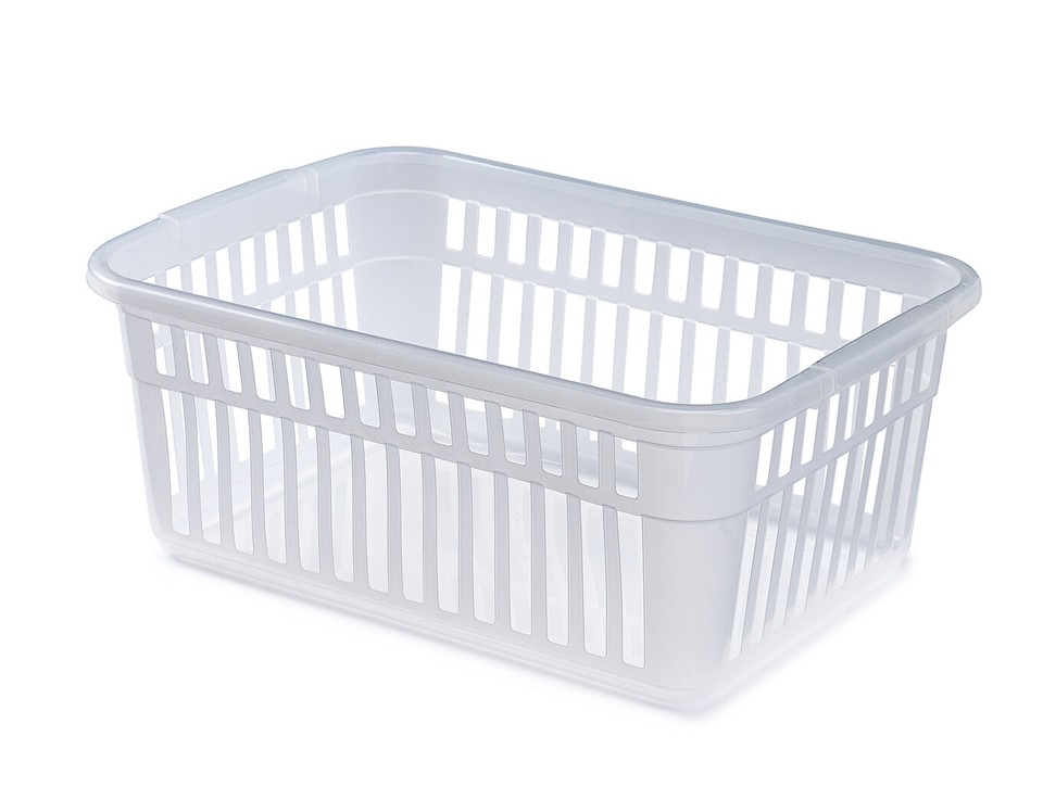 Set of 10 Plastic Handy Baskets School Office Kitchen Pharmacy Storage ...