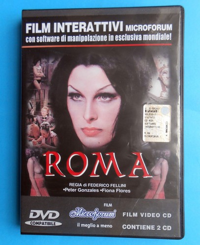 dvd roma federico fellini anna magnani fiona florence renato zero ...