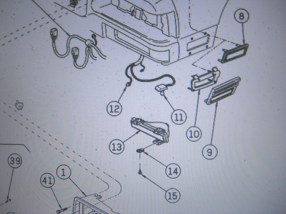 NOS CHEVY Caprice 1980 - 1985 1986 - 1990 GM Parking Light Turn Signal ...