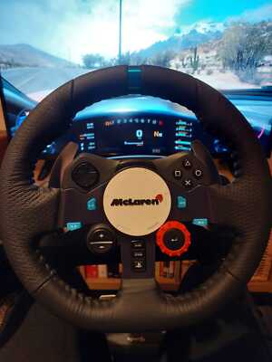 Logitech G27, G29, G920, G923 Interchangeable Custom Centre Cap Logo ...