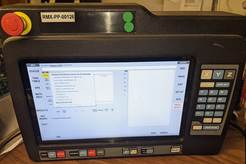 PROTOTRAK RMX CNC OPERATOR INTERFACE PANEL HMI PENDANT 29006-1 AND ...