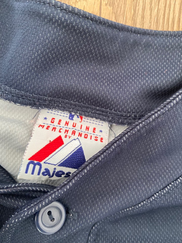 New York Yankees vintage Majestic batting practice jersey Large, Derek ...