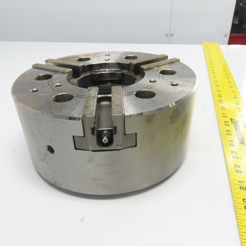 MMK ZA6-8-66-09 8" 3-Jaw Open Center Power Lathe Chuck 4400RPM | eBay