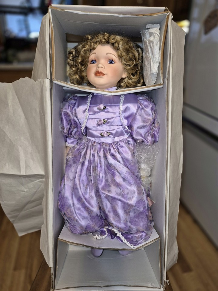 Very Large Porcelain Doll Named Mary Ann By William Tung | eBay