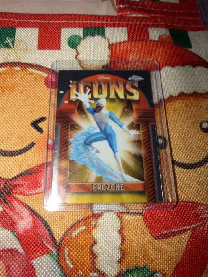 2025 Topps Chrome Disney Icons Insert #DI-6 Frozone The Incredibles ...